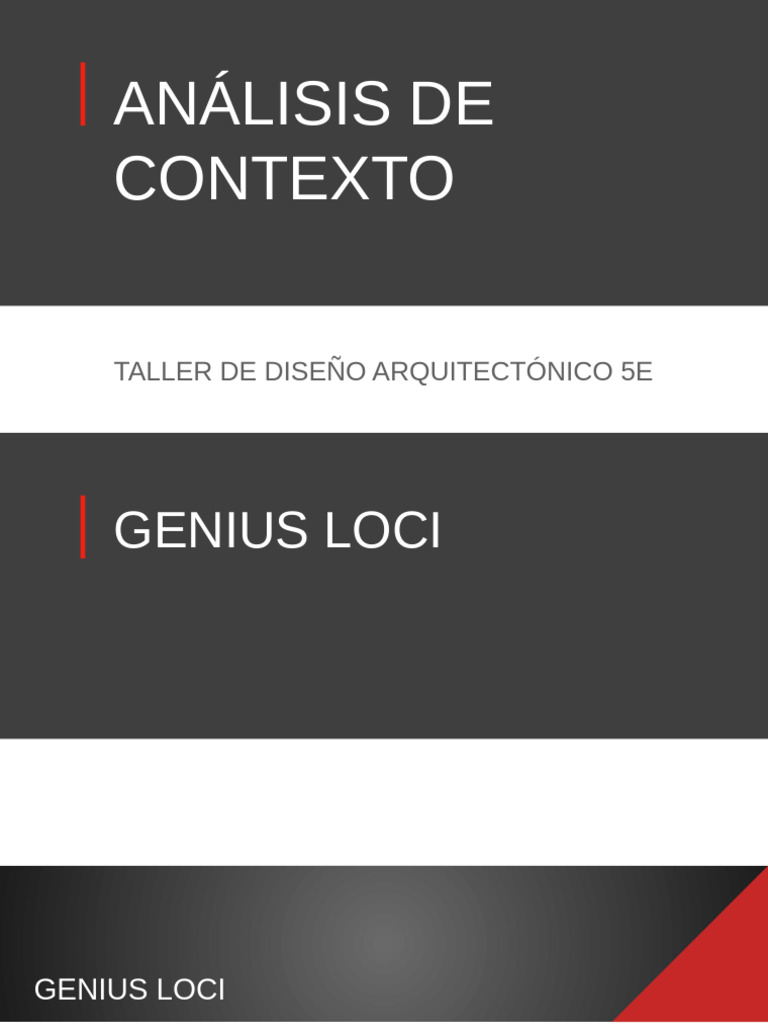 Analisis de Contexto | PDF