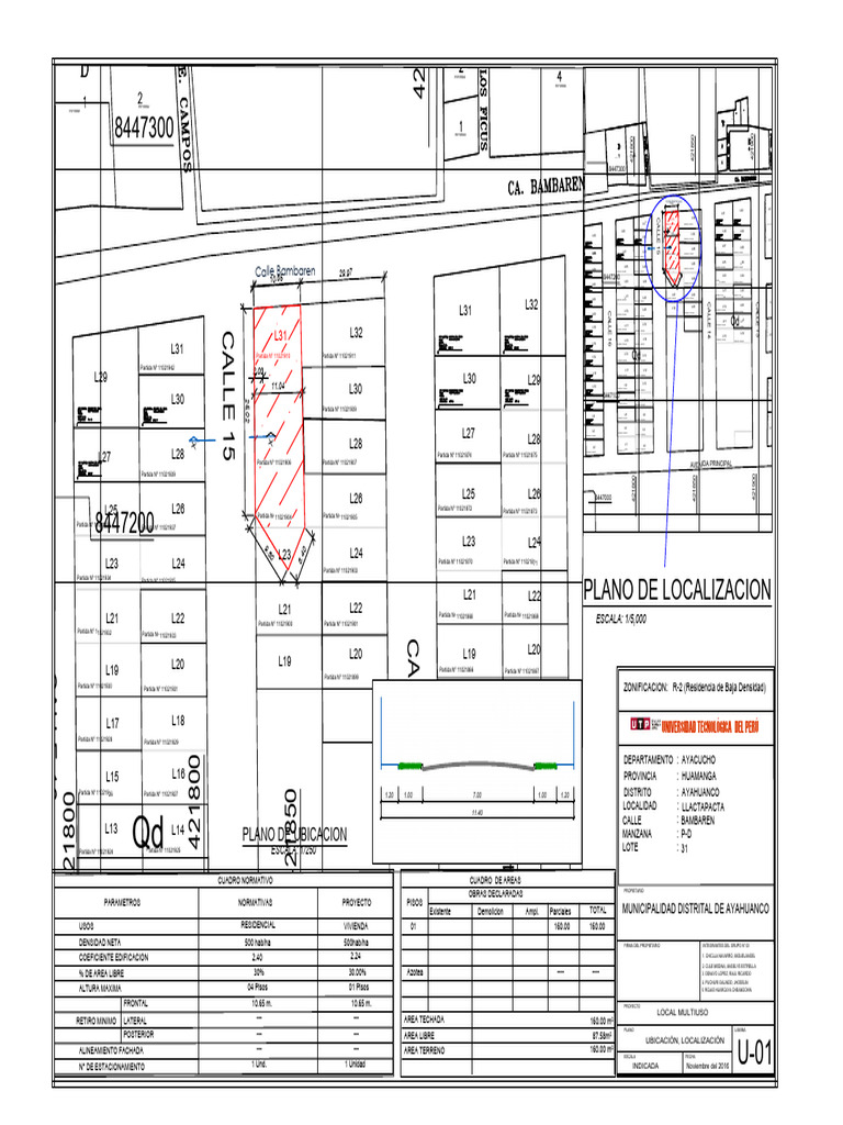 PLANO DE UBICACION-Layout4 | PDF | Barcelona | Tránsito rápido