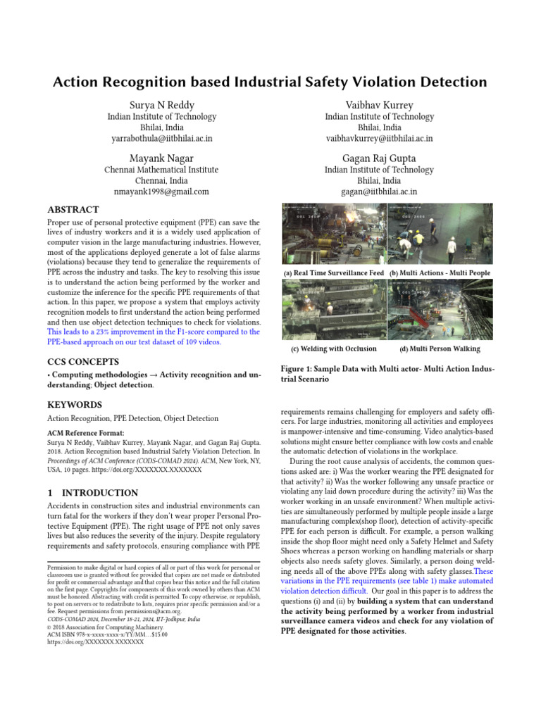 Industrial Safety Violation FinalRevision | PDF | Personal Protective ...