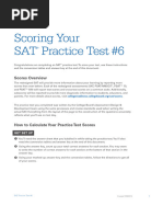 PDF - Scoring Sat Practice Test 9 | PDF | Sat | Tests