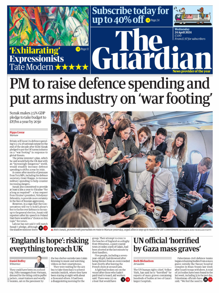 The Guardian - 24 April 2024 | PDF