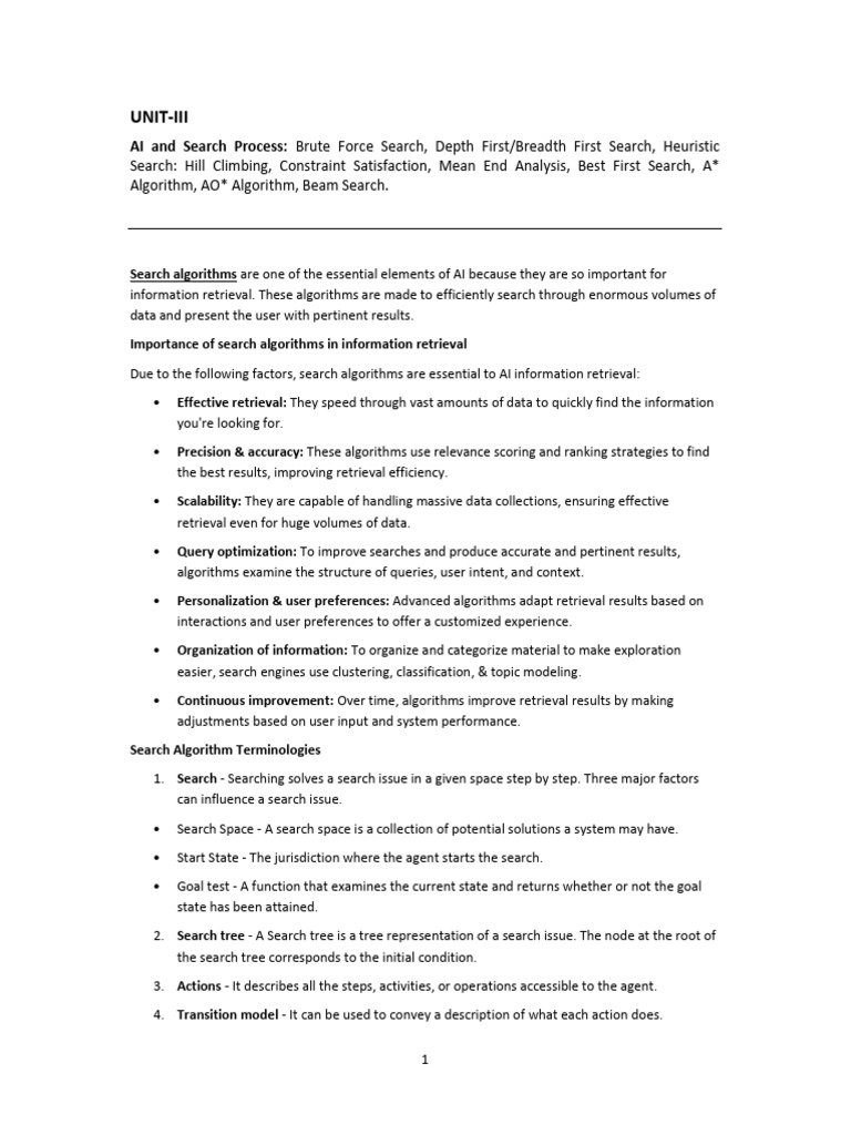 UNIT3-INTRO | PDF | Artificial Intelligence | Intelligence (AI) & Semantics