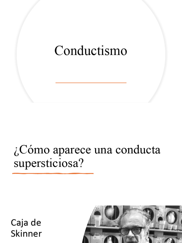 Conductismo 3° Parte | PDF | Comportamiento | Conceptos psicologicos