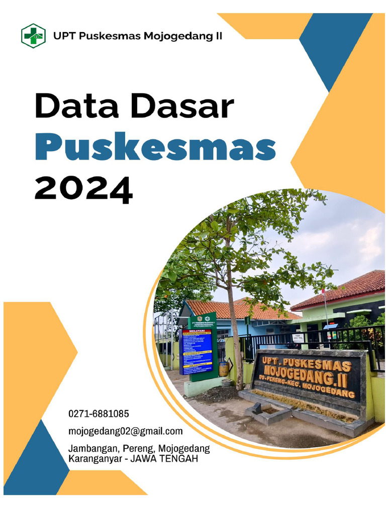Data Dasar Puskesmas Tahun 2024 | PDF