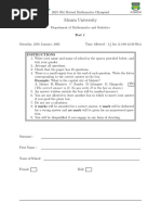 Grade 8 Math Study Guide | PDF