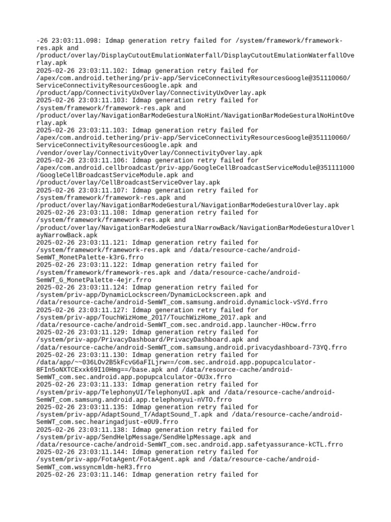 lom_log | PDF | Android (Robot) | Windows Nt