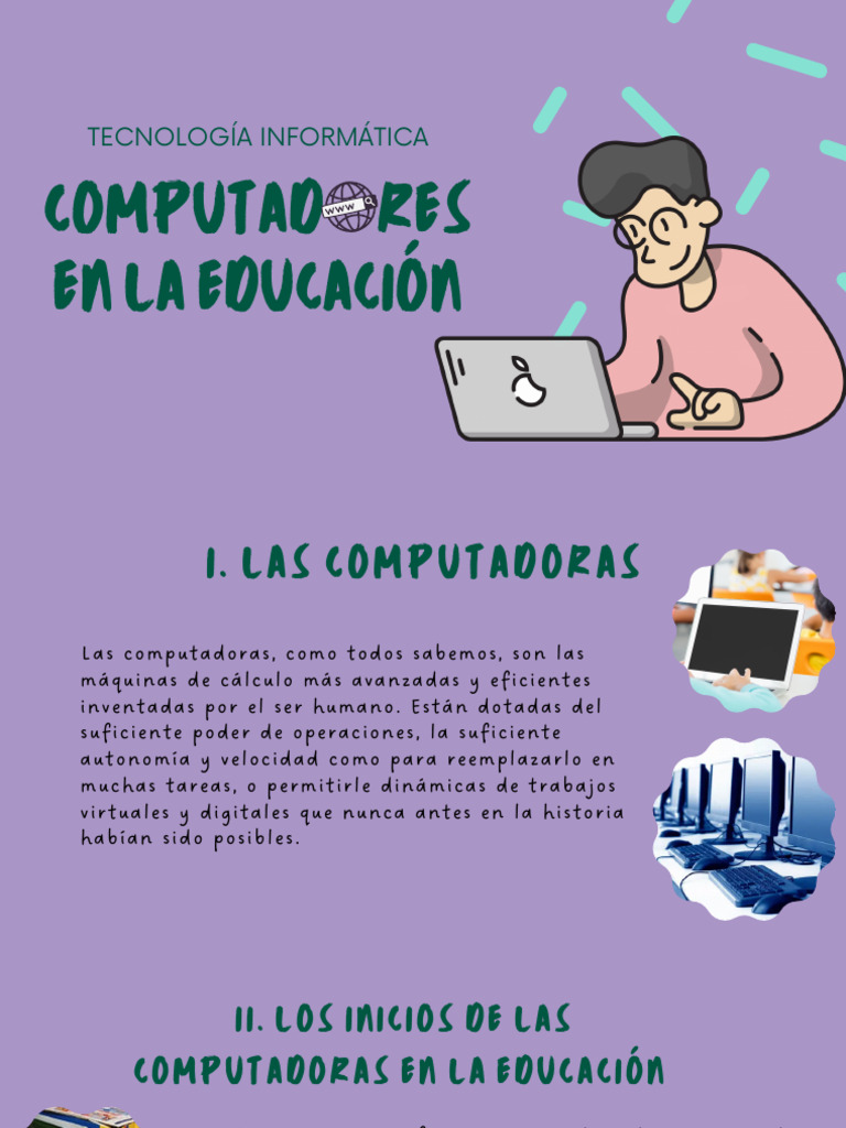 Impacto de las Computadoras en Educación | PDF | Enseñando | Aprendizaje