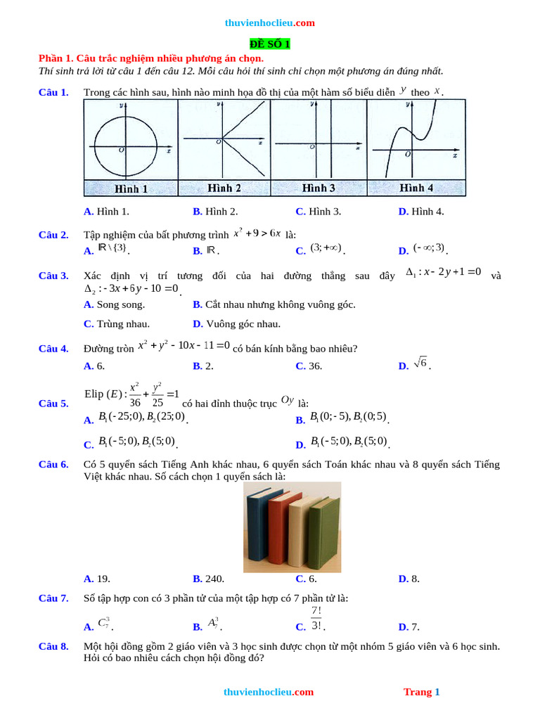 Bo 10 de Kiem Tra Giua HK2 Toan 10 CTSTCTM 25 | PDF