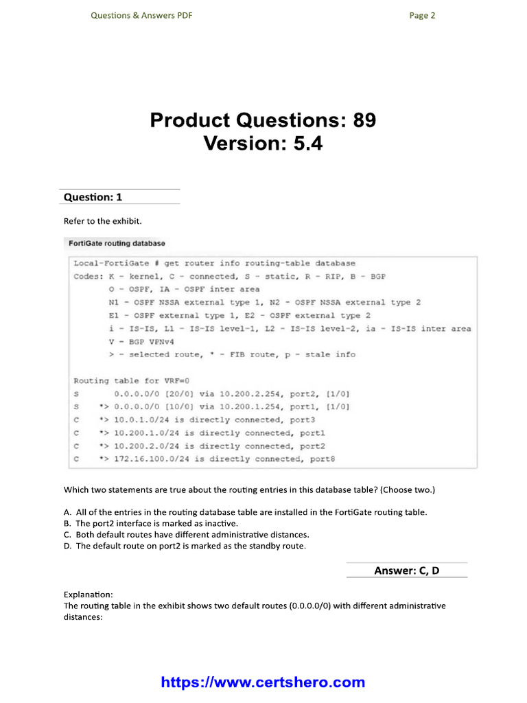 Certhero FGT 7 4 | PDF