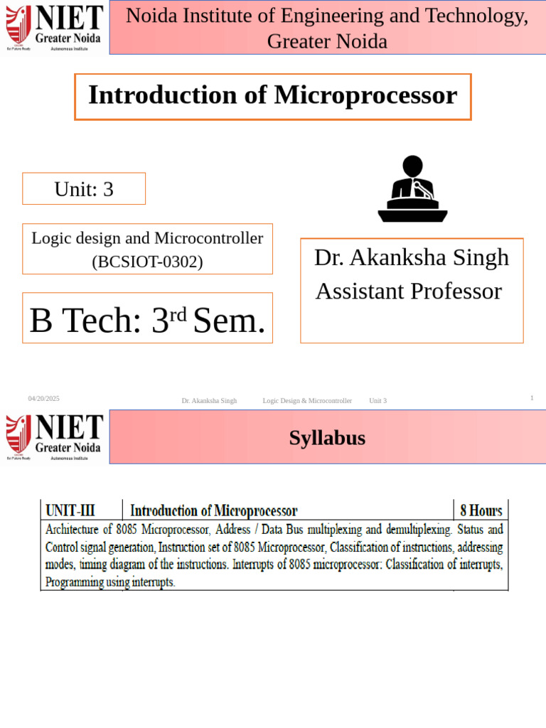 Unit3_LDMC | PDF | Central Processing Unit | Random Access Memory