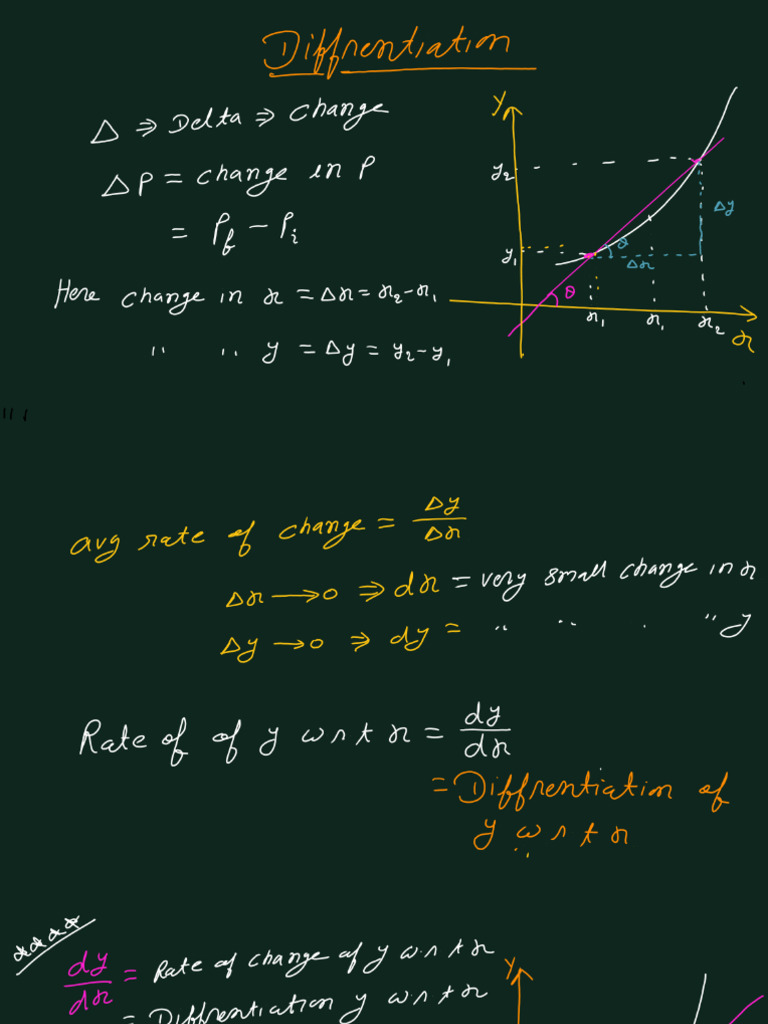 Differentiation | PDF