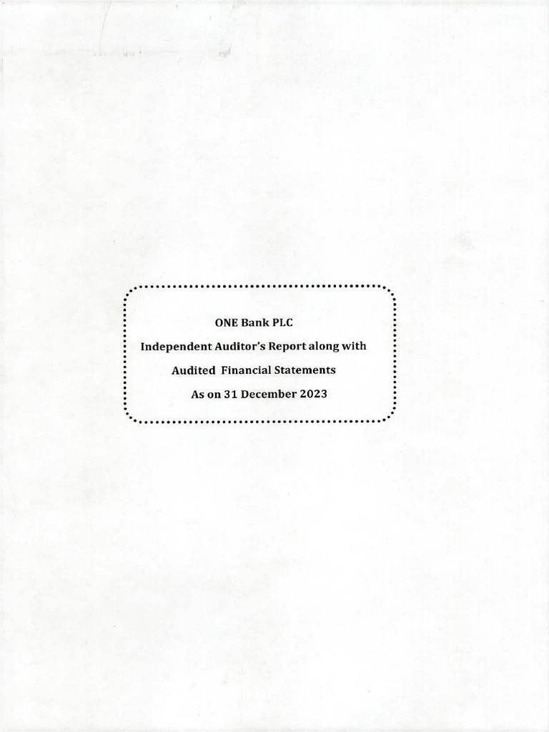 Financial Statements 2023 | PDF
