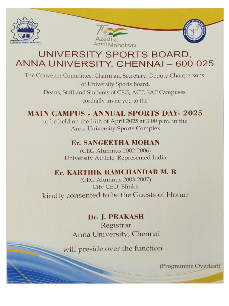 Sports Day | PDF