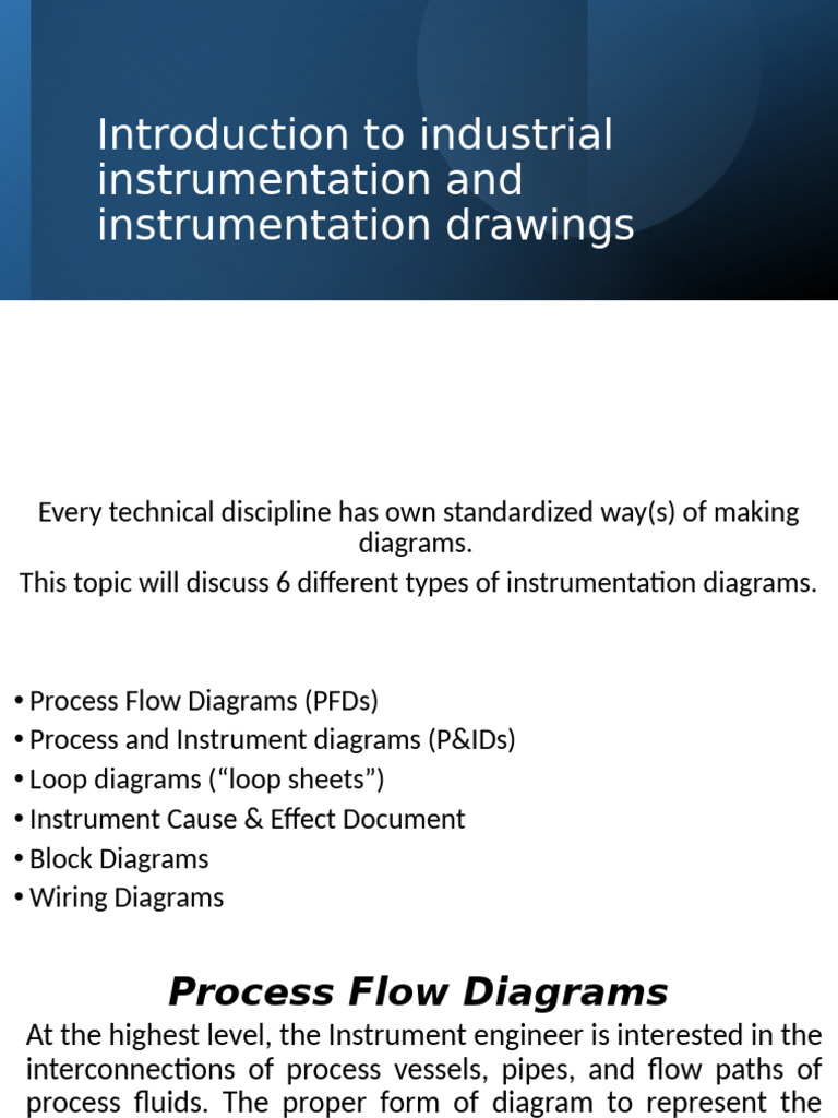 Types of Instrumentation Diagrams | PDF | Instrumentation | Electronic ...