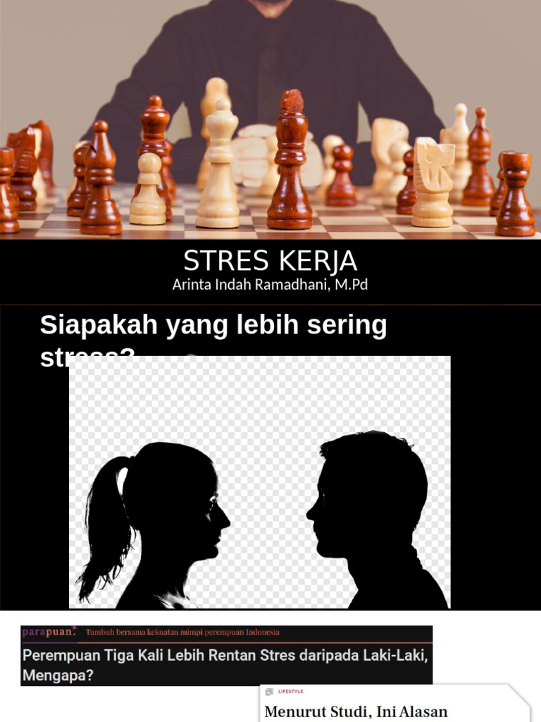 Gejala dan Penyebab Stres Kerja | PDF