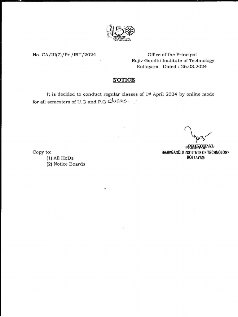Notice 0001 | PDF