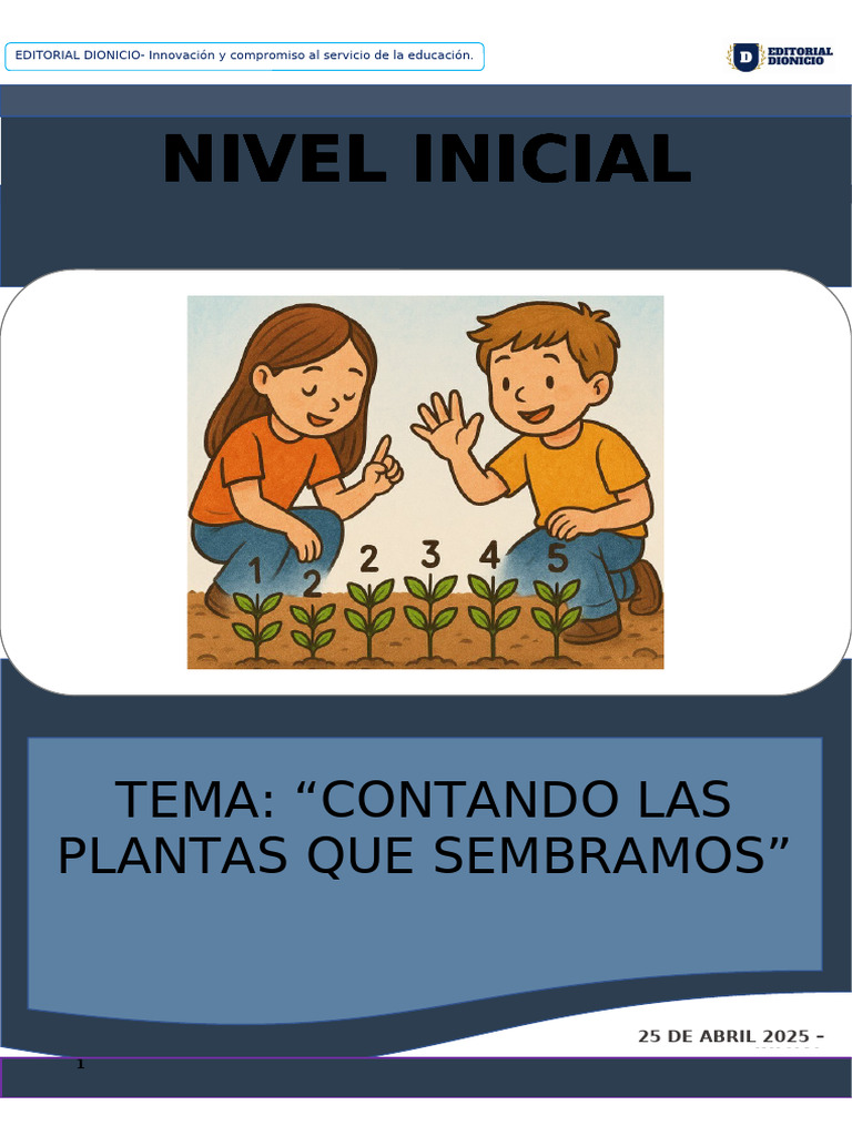 29-04-25 Inicial Editorial Dionicio | PDF | Aprendizaje | Maestros