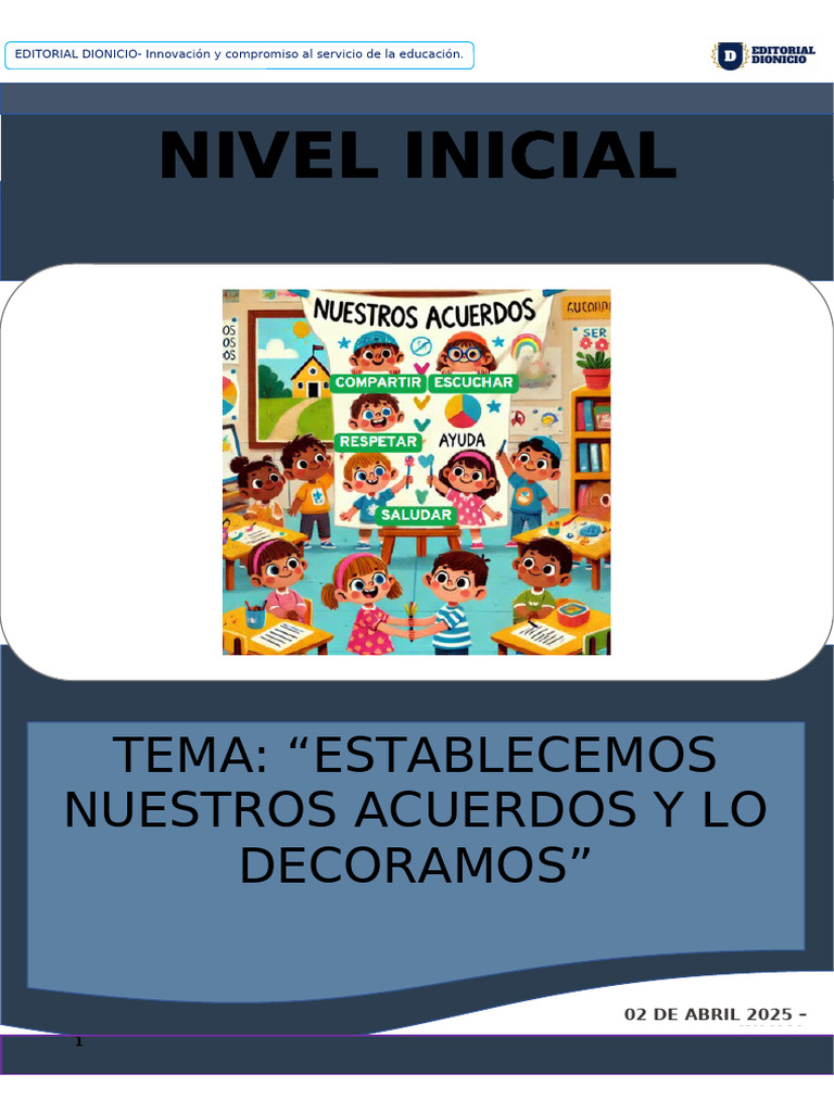 02-04-25 Inicial Editorial Dionicio | PDF | Empatía | Aprendizaje