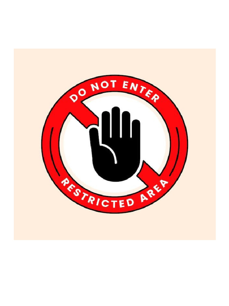 Logo Restricted Area | PDF