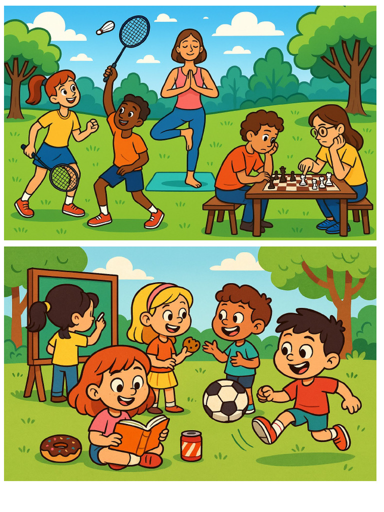 Pictures - Practice Describing A Picture | PDF