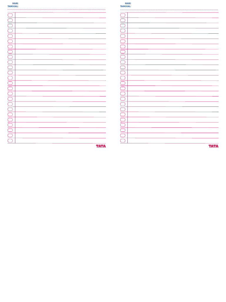 Format Buku Tulis | PDF