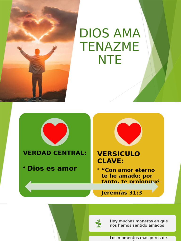 Dios Ama Tenazmente | PDF | Amor