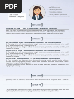 Green Leaf Resume for Designer Position | PDF | Design | Creativity