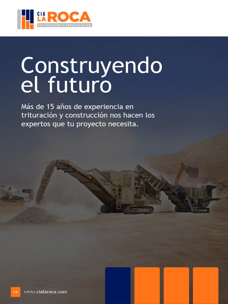 Brochure La Roca. | PDF