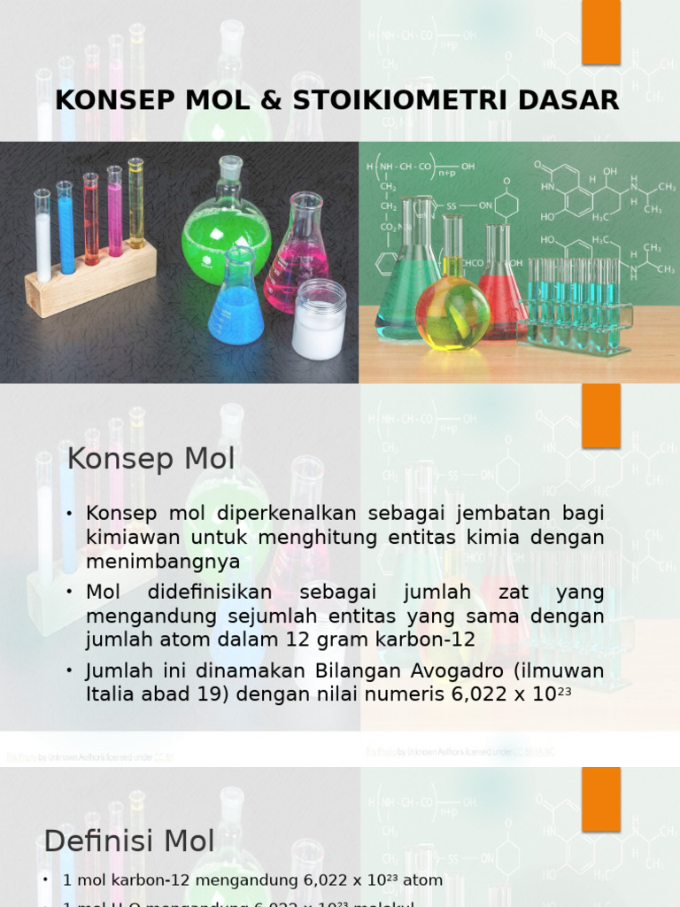 Konsep Mol Stoikiometri Dasar | PDF