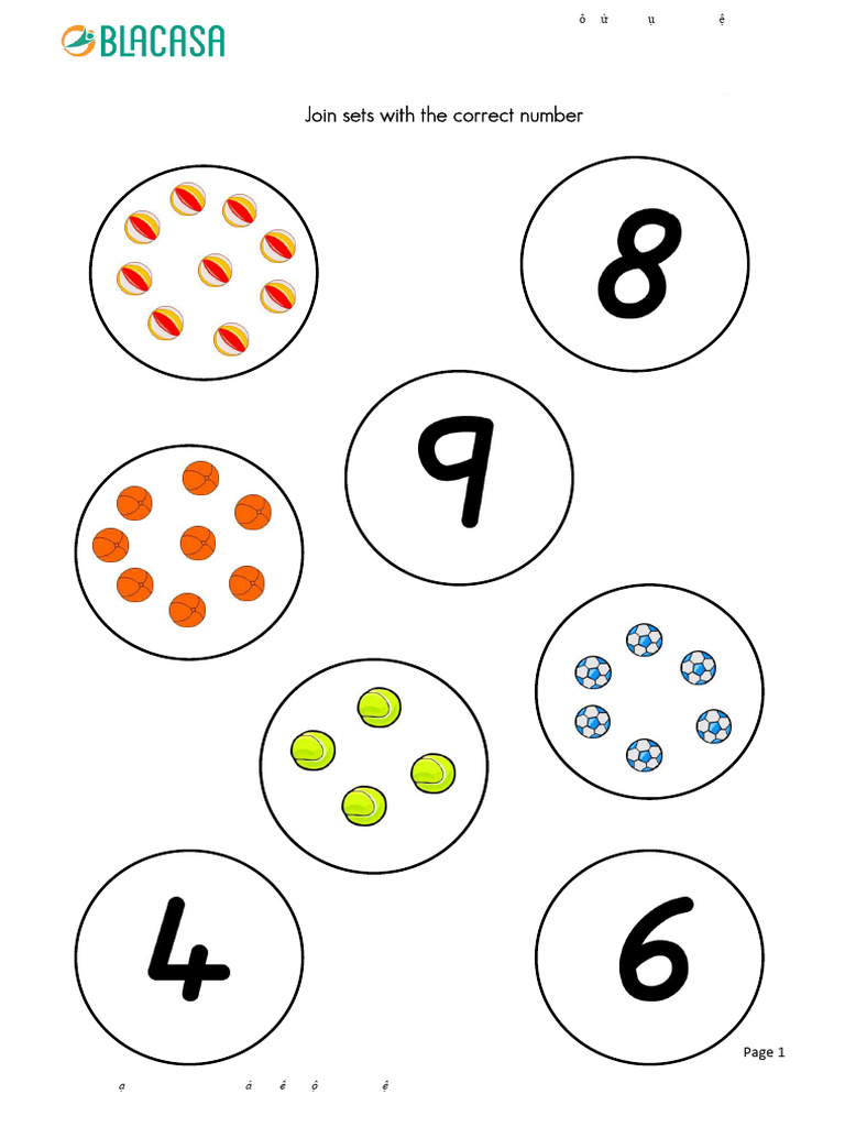 Lesson 3. Matching Number Up To Ten | PDF