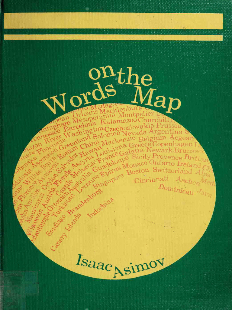 Words On The Map | PDF | Nature | Physical Sciences
