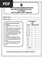 PSAC Modular Grade 6 2023 Science | PDF | Foods | Power Station