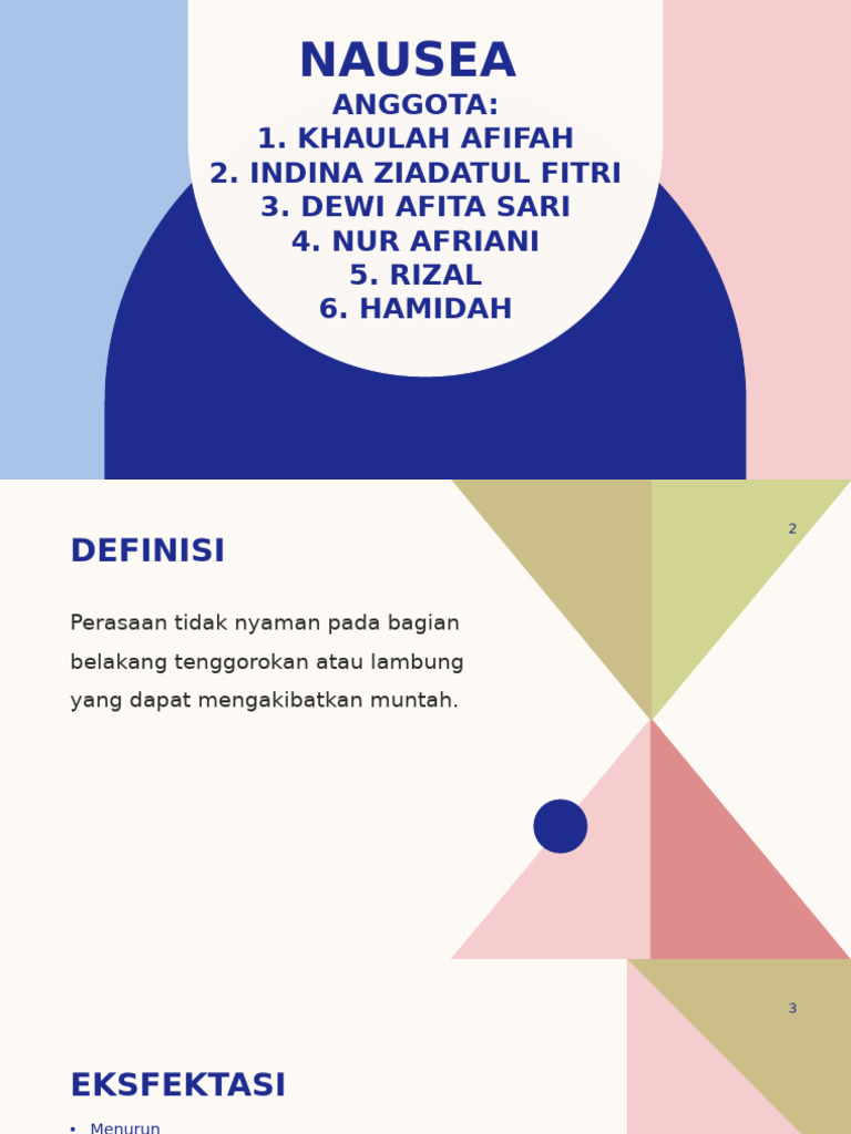 Mengatasi Mual: Definisi dan Terapi | PDF
