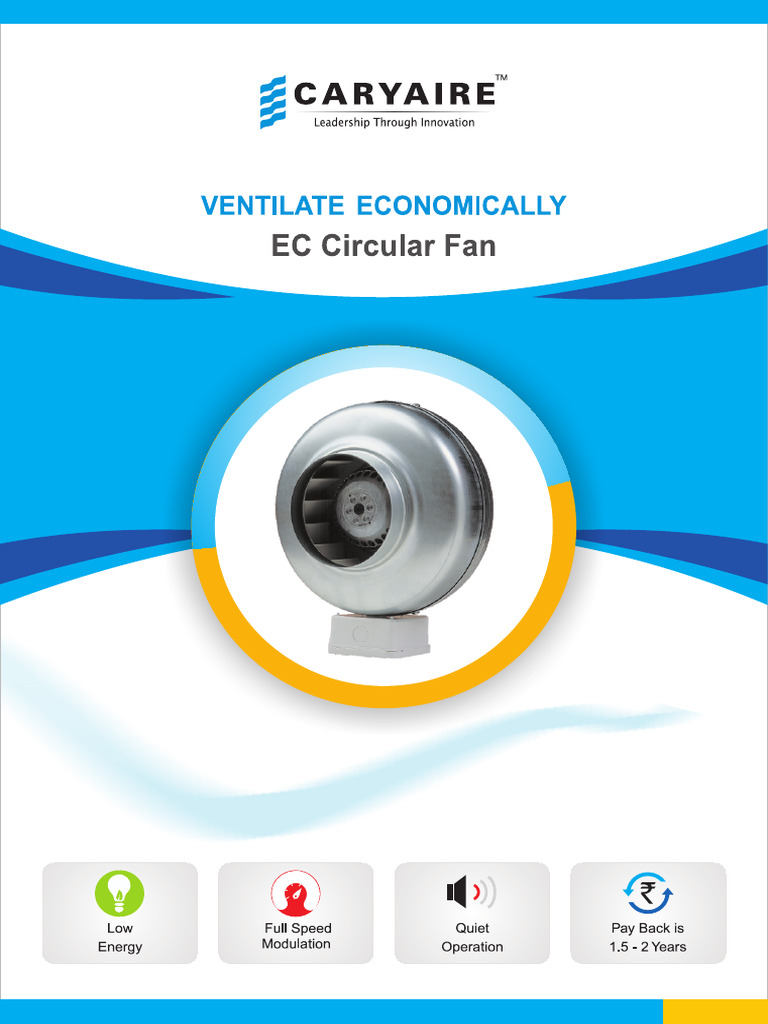 EC Circular Fan Catalogue 17.5.19 | PDF