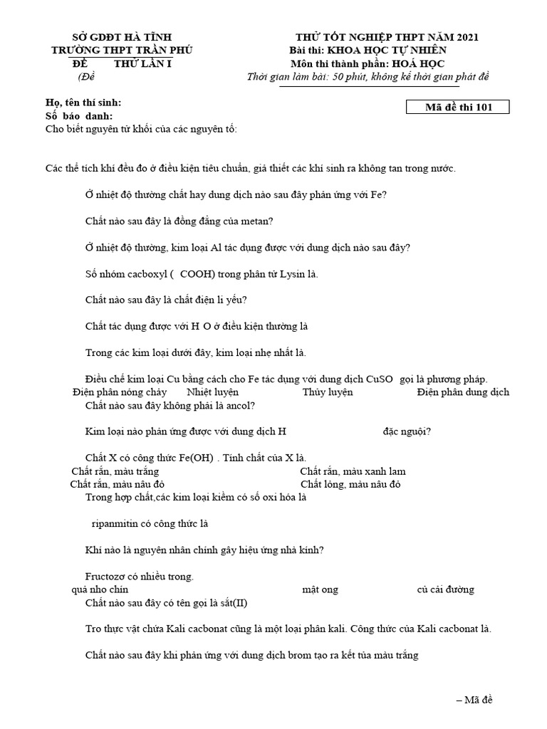 20210205094617601cb179885b8_de-thi-thu-tn-thpt-lan-1-nam-2021-mon-hoa-truong-tran-phu-ha-tinh-ma ...