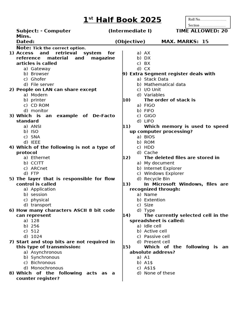 1st half book Part 1 | PDF | Computer Network | Digital Technology