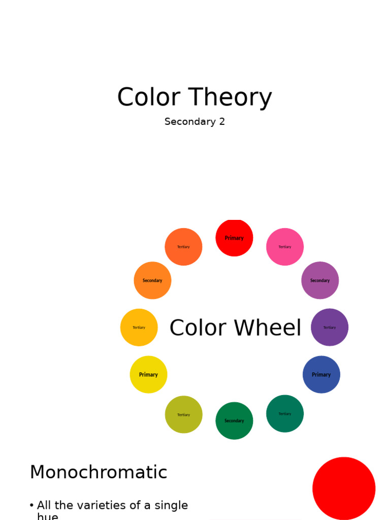 Color Theory | PDF
