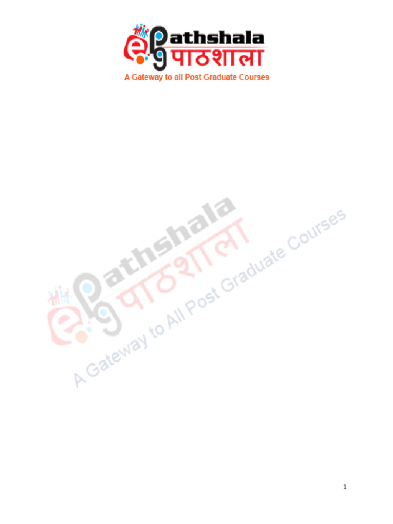 Paper 9, Module 01, EText | PDF | Liberal Arts Education