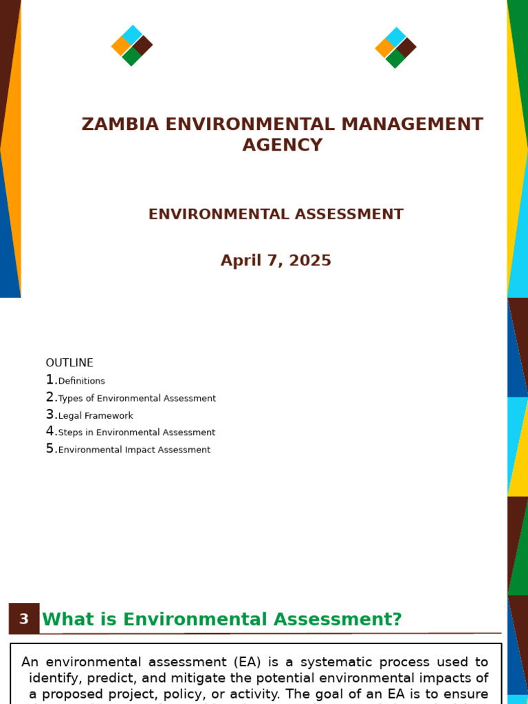 Zambia Environmental Assessment Guide | PDF | Environmental Impact ...