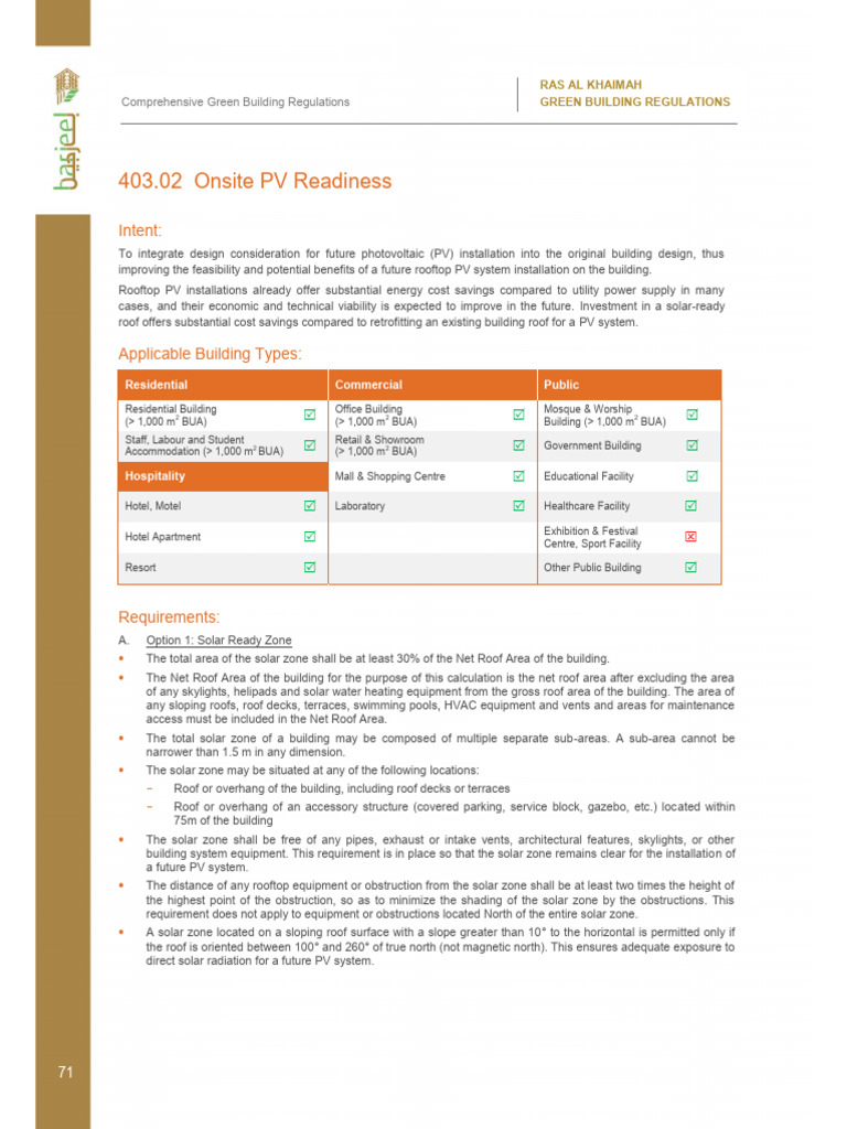 Barjeel - Green Building Regulations-PV | PDF | Photovoltaic System ...