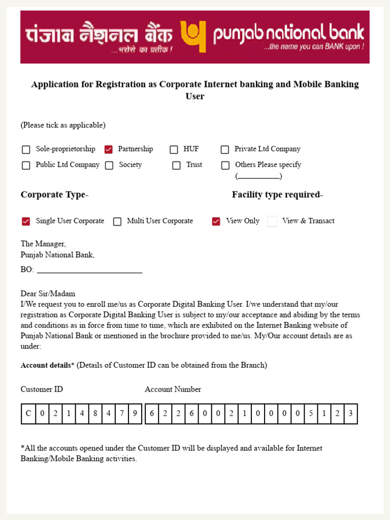 Corporate Internet & Mobile Banking Application | PDF | Online Banking ...