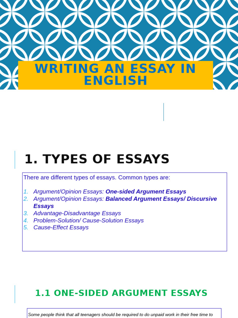 WRITING TASK 2 - Writing An Essay in English - Oct.2024 | PDF | Essays ...