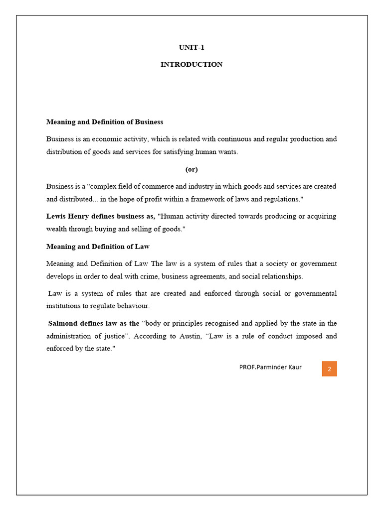 Brchapter 1 | PDF | Common Law | Business