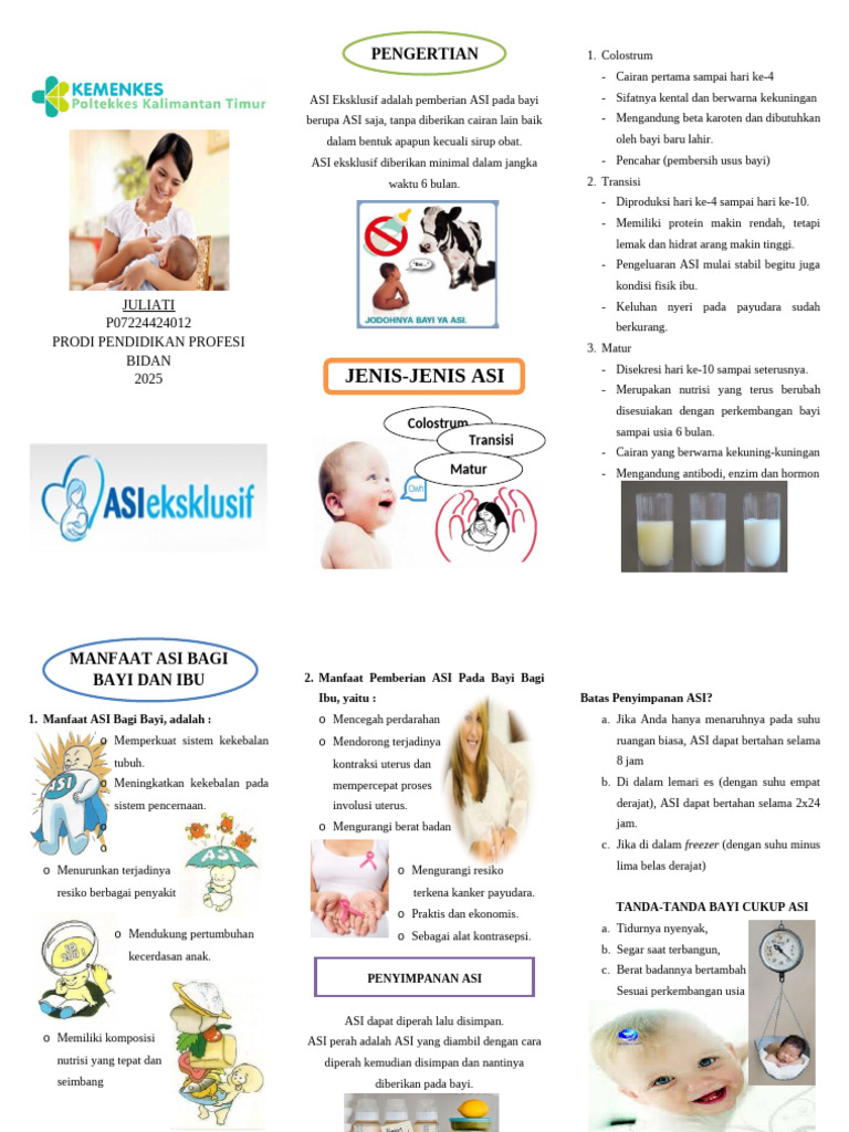 Leaflet ASI Eksklusif | PDF