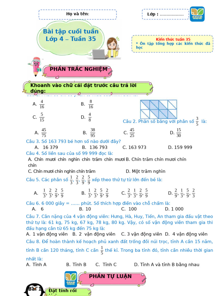35.BTCT 35-Toán - KNTT | PDF