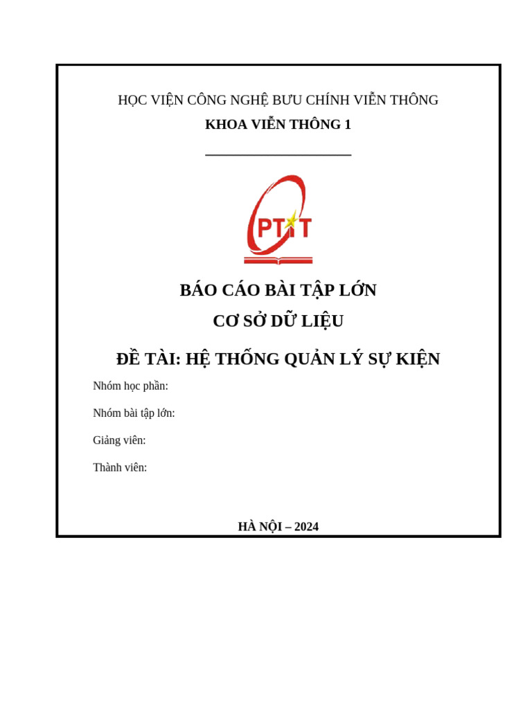 BTL Nhóm 12 | PDF