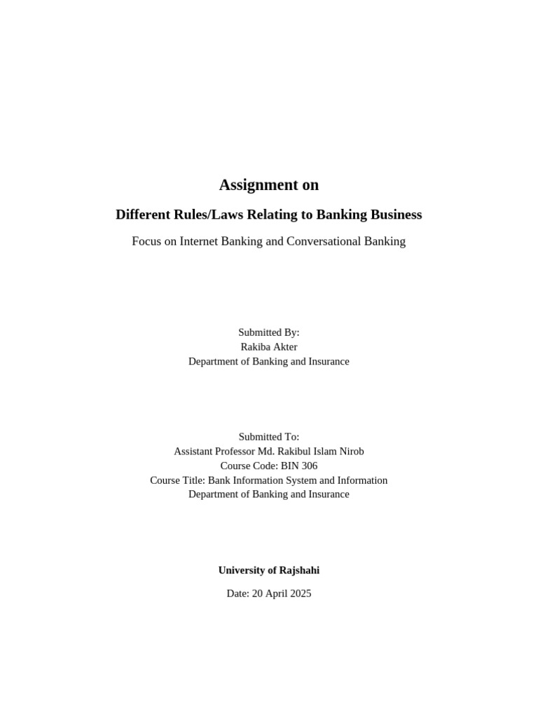 Updated Assignment Cover Page (3) | PDF