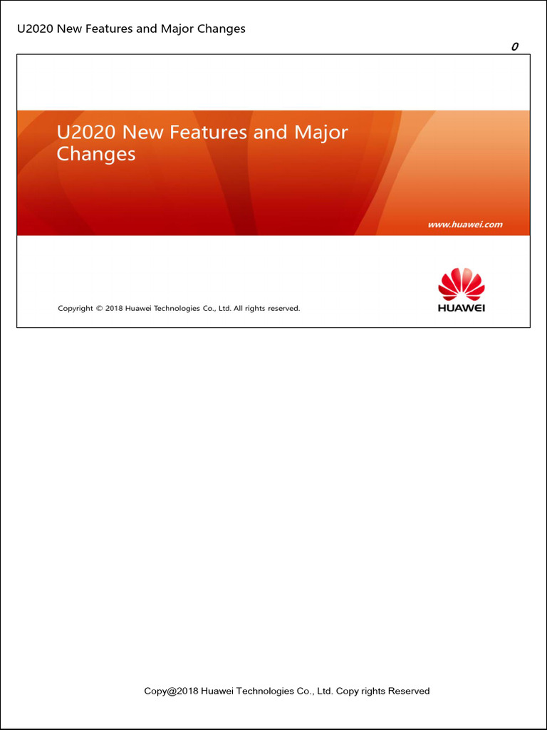 U2020 Features and Changes Overview | PDF | Proxy Server | World Wide Web