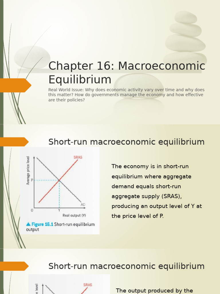 16 - Macroeconomic Equilibrium - 2025 | PDF | Economic Equilibrium | Long Run And Short Run