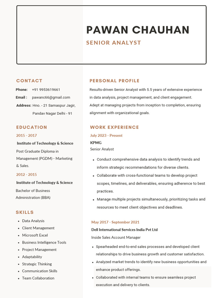 Pawan Resume | PDF